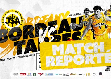 🚨 MATCH REPORTÉ 🚨 - JSA-BMB